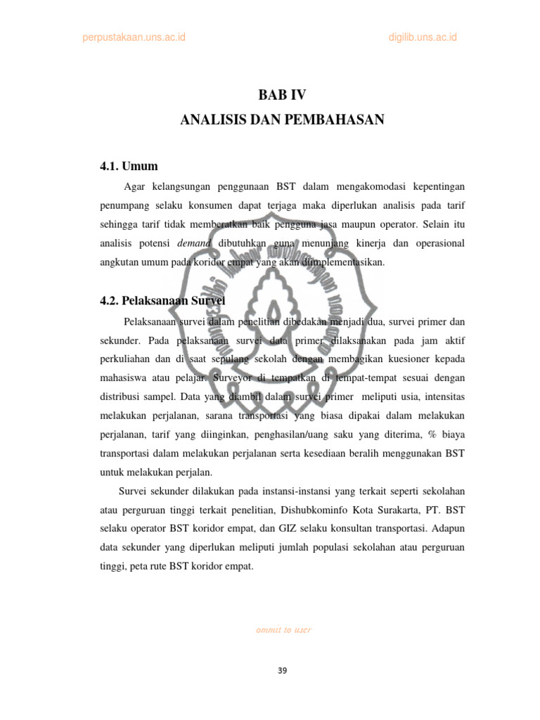 Analisis Penambahan Demand Batik Solo Trans Koridor 2 Pada Penggunaan Lahan Pendidikan Dan ...