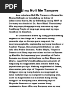 NOLI ME TANGERE Kabanata 46 64 | PDF