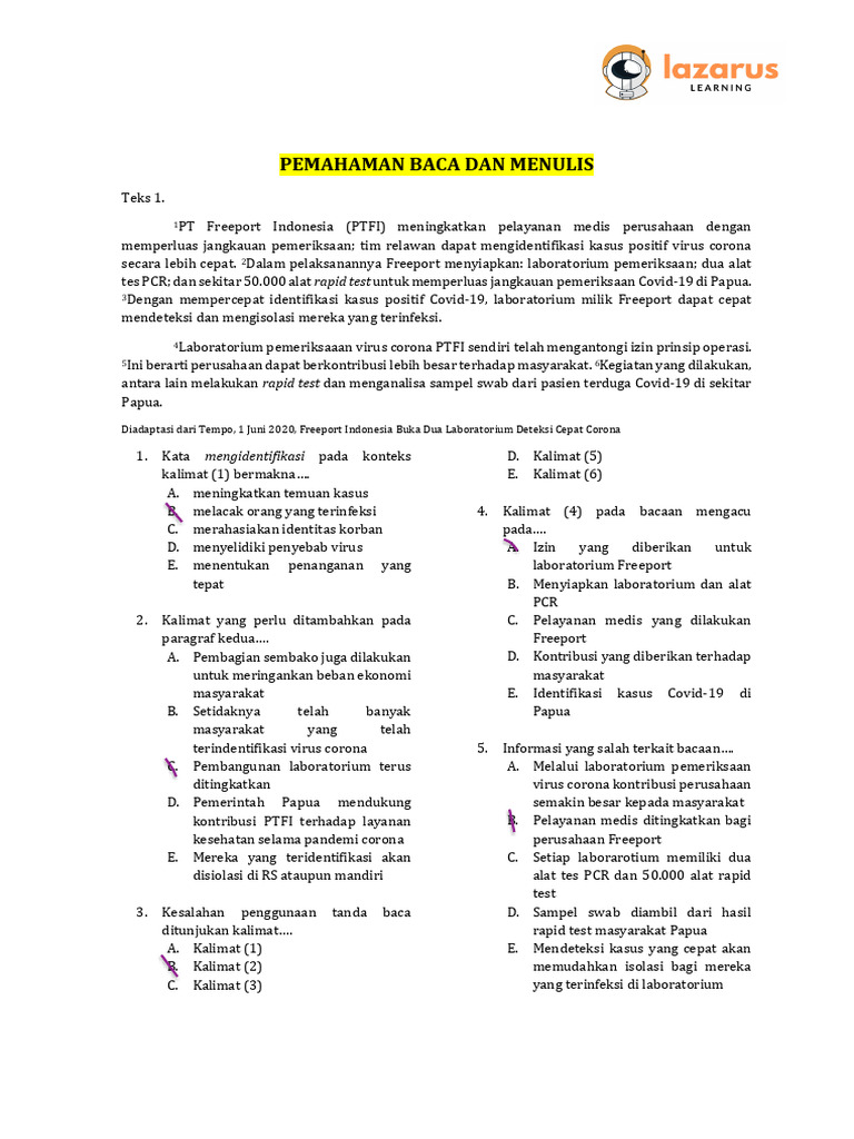Paket PBM Dan PPU 017 | PDF