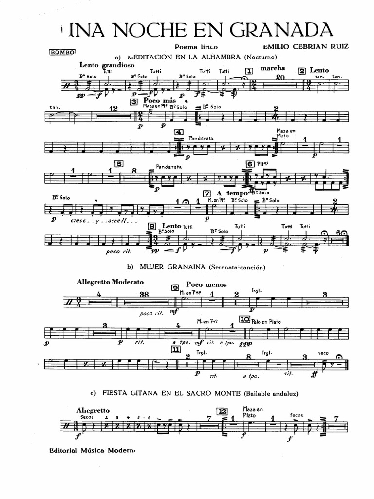 Bombo y Platos | PDF