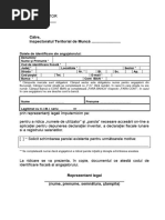 Model Adresa Inaintare Registru | PDF