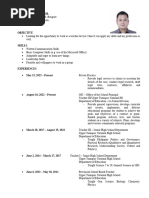 Sample Bionote | PDF