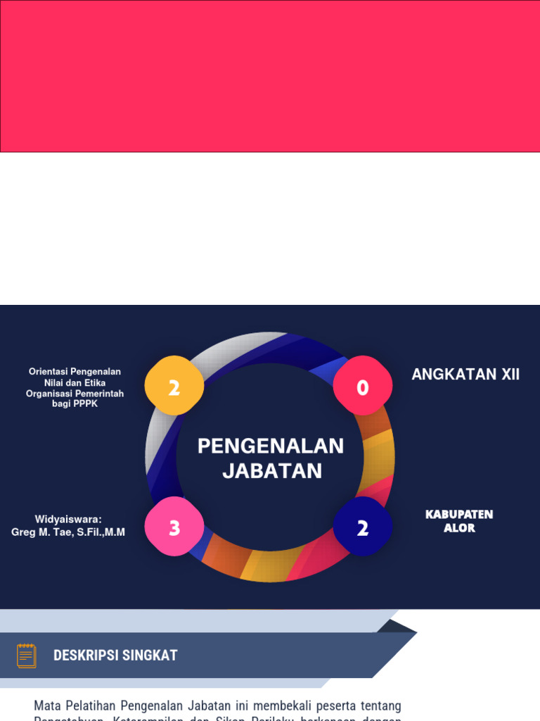 3 - Pengenalan Jabatan | PDF | Karier & Perkembangan | Pengembangan Diri