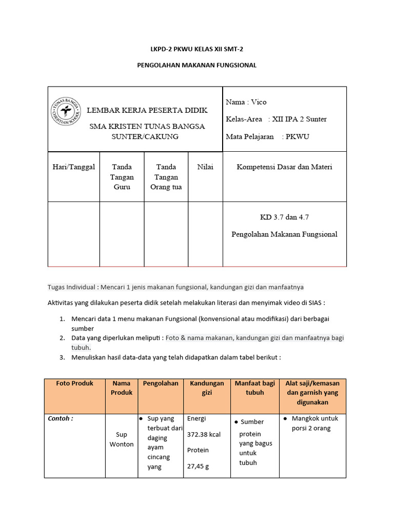 LKPD-2 KLS 12 smt-2 | PDF
