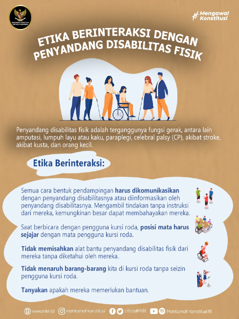 224 - Infografis Etika Berinteraksi Dengan Penyandang Disabilitas | PDF 224 - Infografis Etika Berinteraksi Dengan Penyandang Disabilitas | PDF
