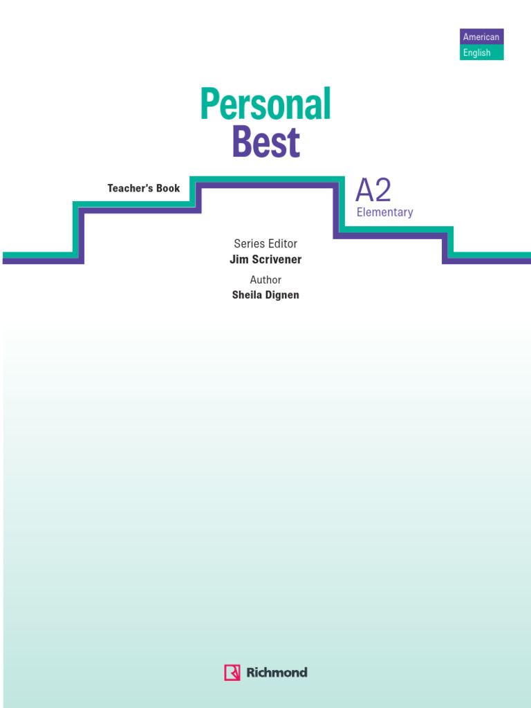 Personal Best A2 Elm Teacher | PDF | Plural | Noun
