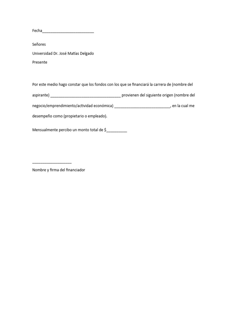 Formato Ingresos Propios | PDF