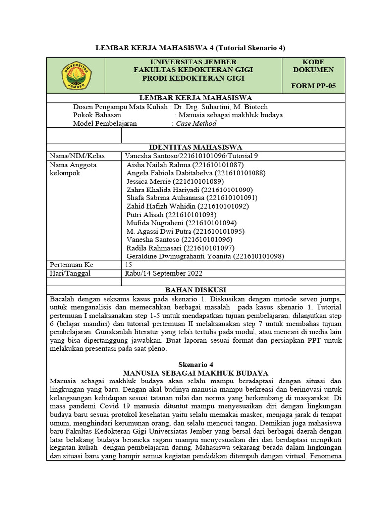 LKM 4.3 Humaniora (STEP 7) | PDF | Sains & Matematika
