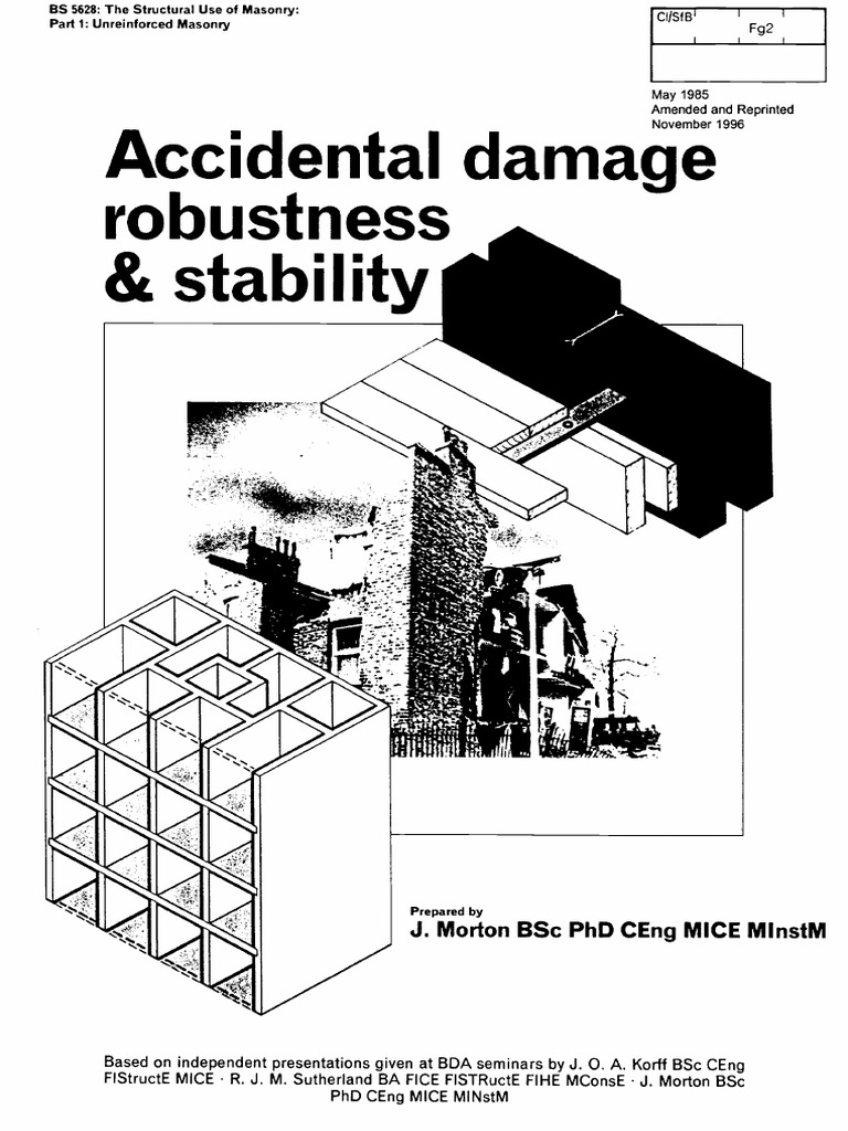 Accidental Damage Robustness and Stability | PDF | Wall | Stress (Mechanics)