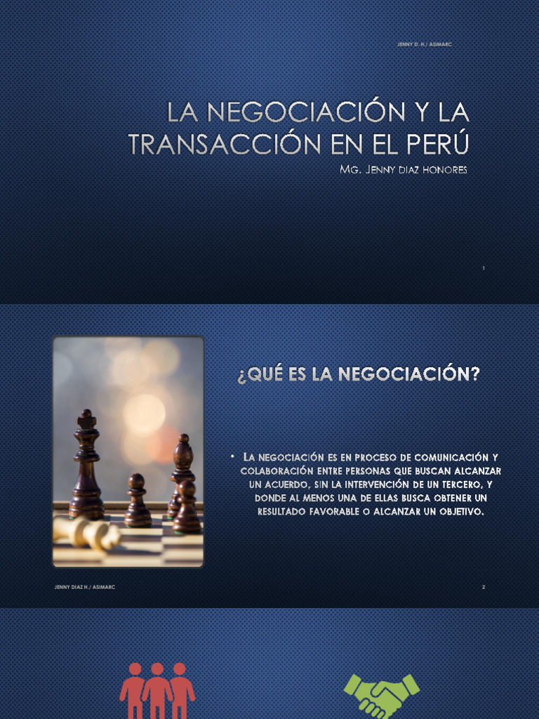 Negociación y Transaccion Curso | PDF | Negociación | Negociación