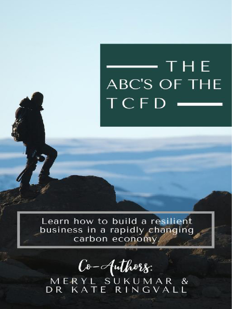 The ABCs of The TCFD | PDF | Risk | Climate Change