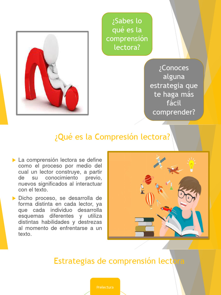 Estrategias para Mejorar la Comprensión Lectora | PDF | Comprensión ...