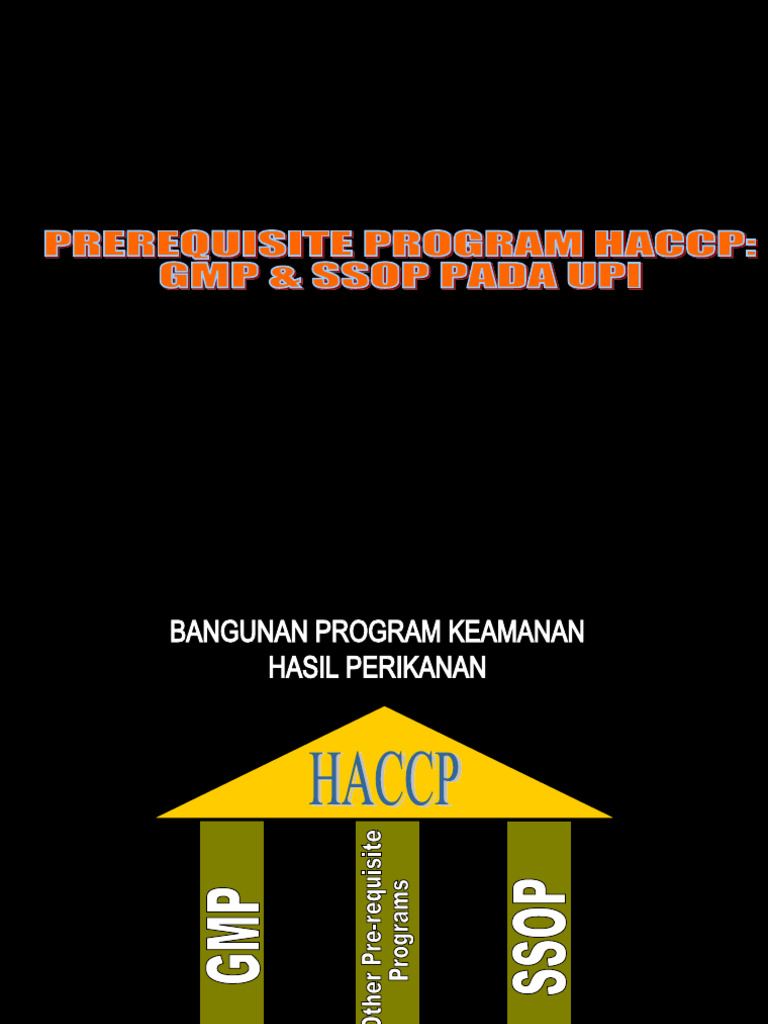 Standar GMP untuk Pengolahan Ikan | PDF