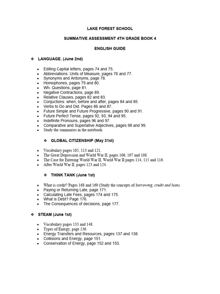 English Guide Book 4 | PDF