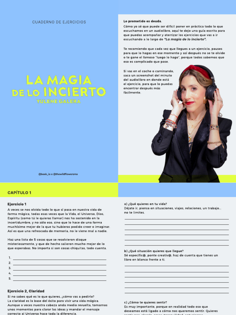 Descargable - La Magia de Lo Incierto | PDF | Amor