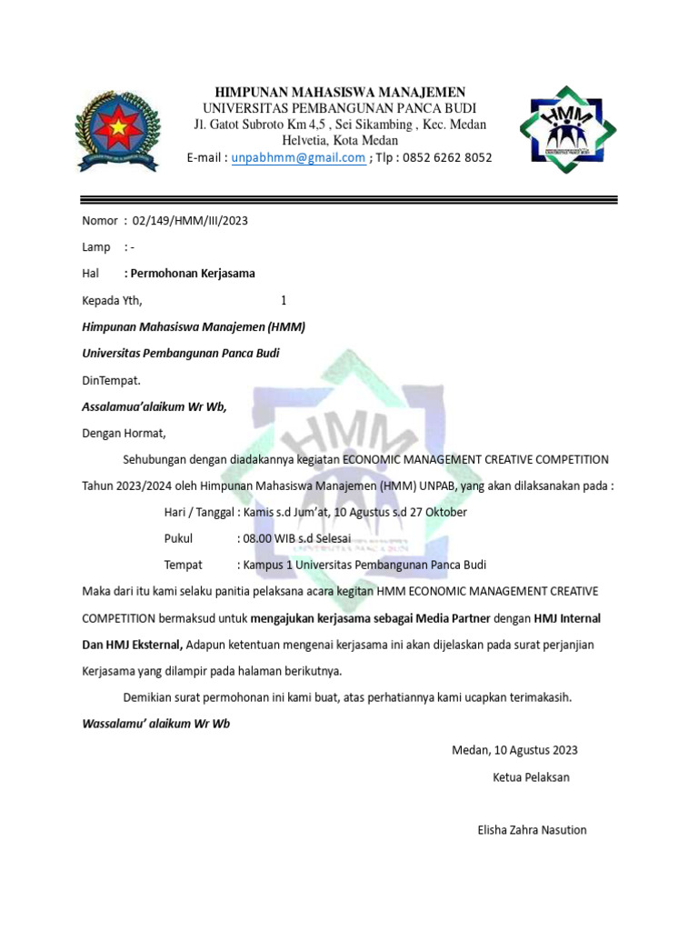 Surat Perjanjian Kerja Ukm | PDF