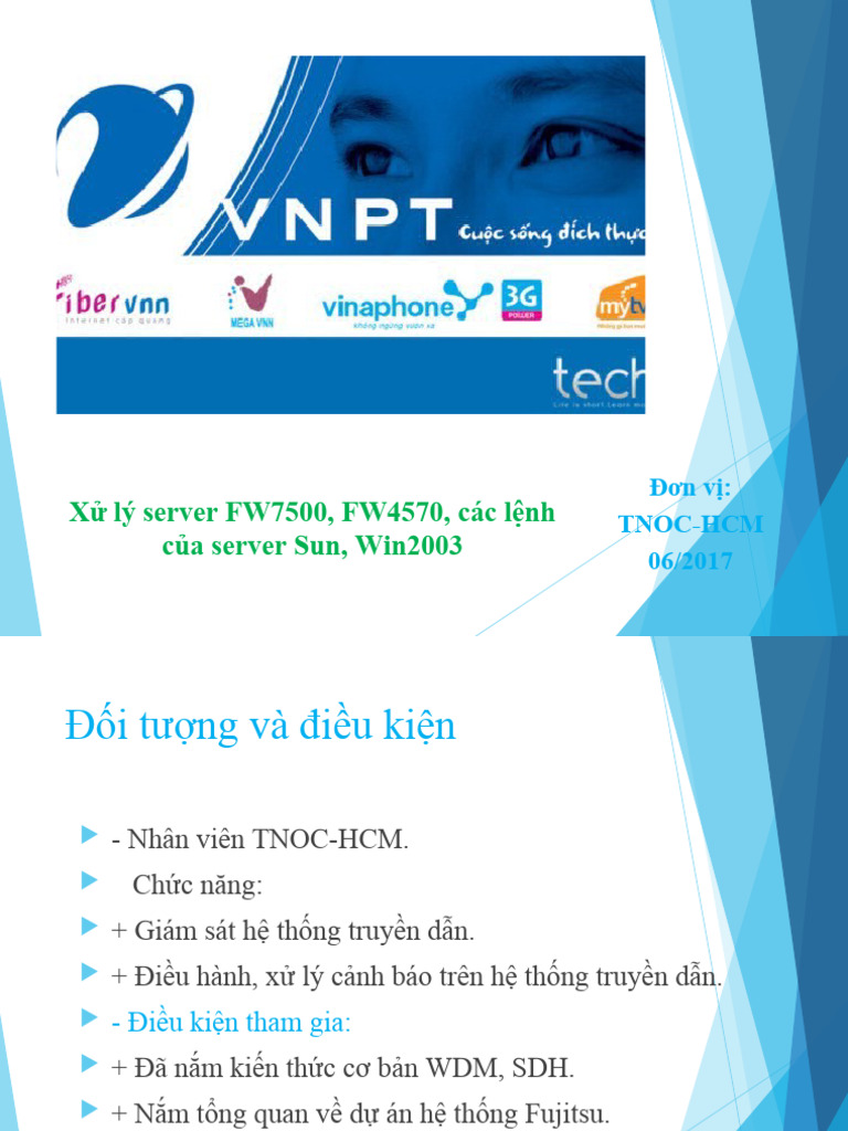 Hoc Tap Nghiep Vu Xử Lý Server FW7500, FW4570, Các Lệnh Của Server Sun ...