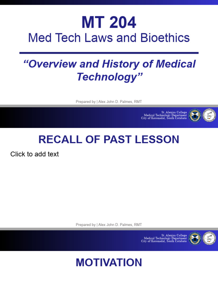 MT204 Lesson1 | PDF | Medicine | Medical Diagnosis