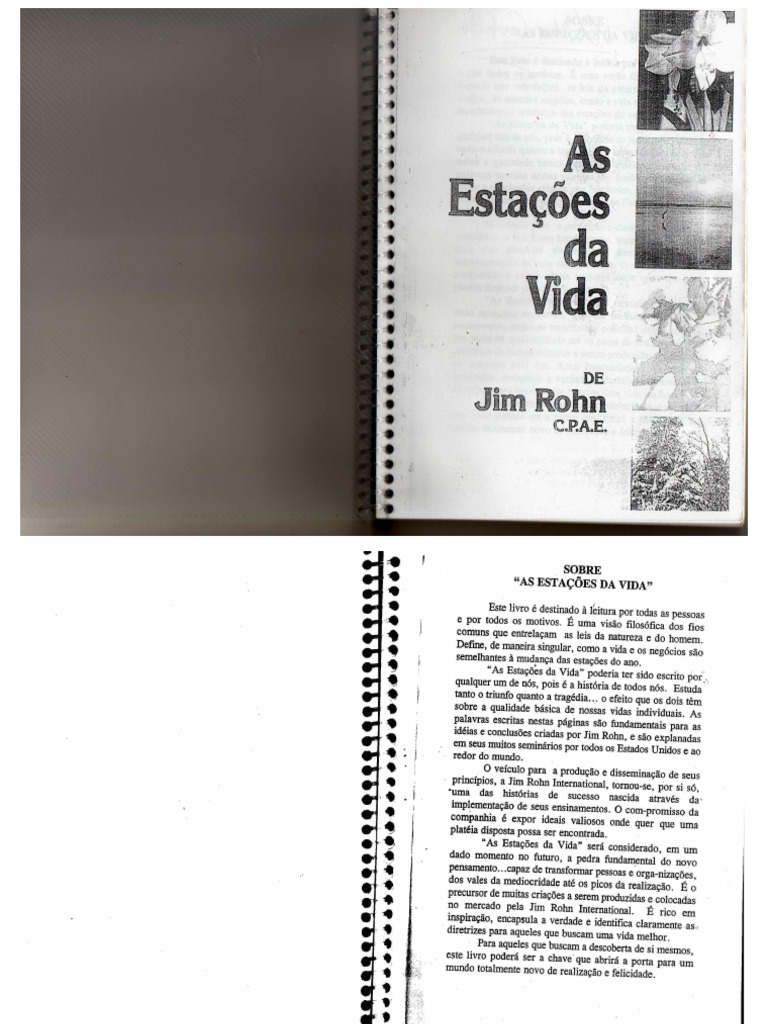 Jim Rohn - As Estações Da Vida | PDF