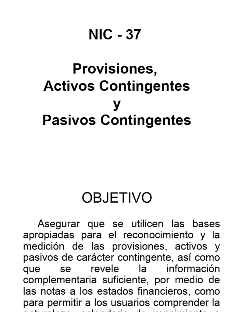 NIC - 37.conta Internacional | PDF | Business | Contabilidad