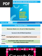 Edexcel A Level Business Equations | PDF | Output (Economics) | Revenue