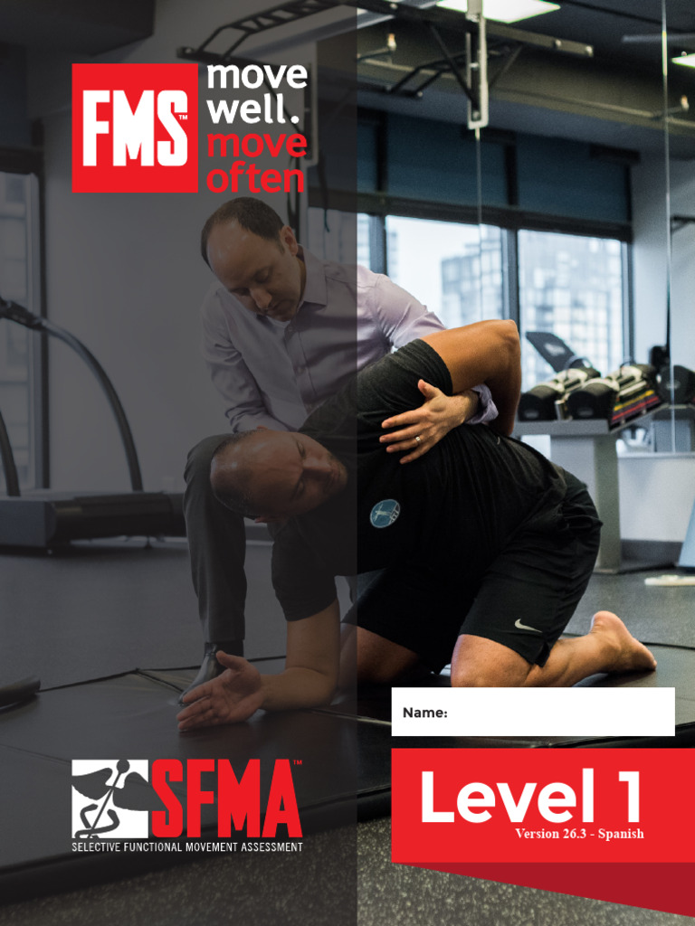 Evaluación SFMA: Conceptos Clave | PDF | Dolor | Evaluación