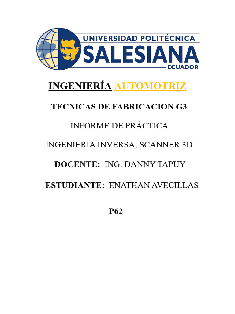 Informe de Practica 1 | PDF | Ingeniería | Informática