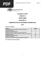 BUSINESS STUDIES GRADE 11 NOTES TERM 3 CHAPTER 13.edited | PDF ...