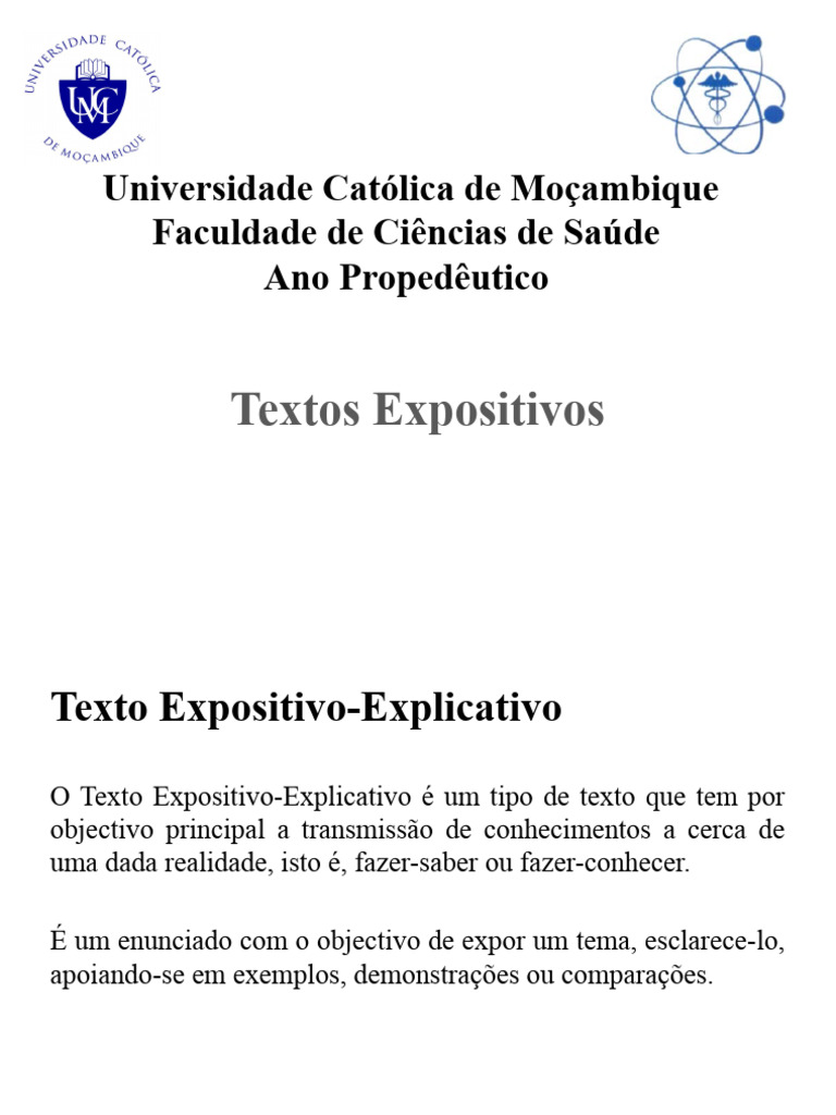 Texto Expositivo Explicativo Pdf Argumento Conhecimento 1249