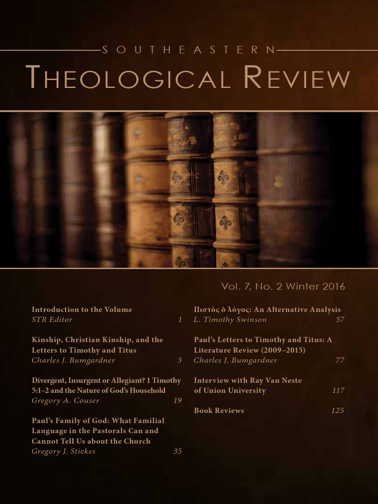 Paul S Letters To Timothy and Titus A Li | PDF | Paul The Apostle | New ...