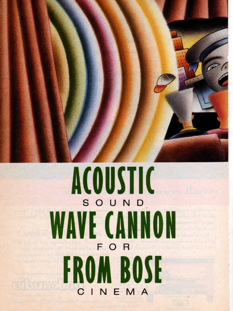 Bose Wave Connon November 1991 | PDF