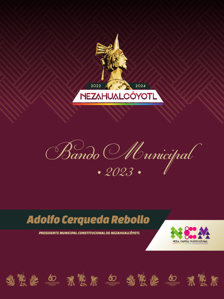 Bando Municipal 2023 | PDF | México | Gobierno local