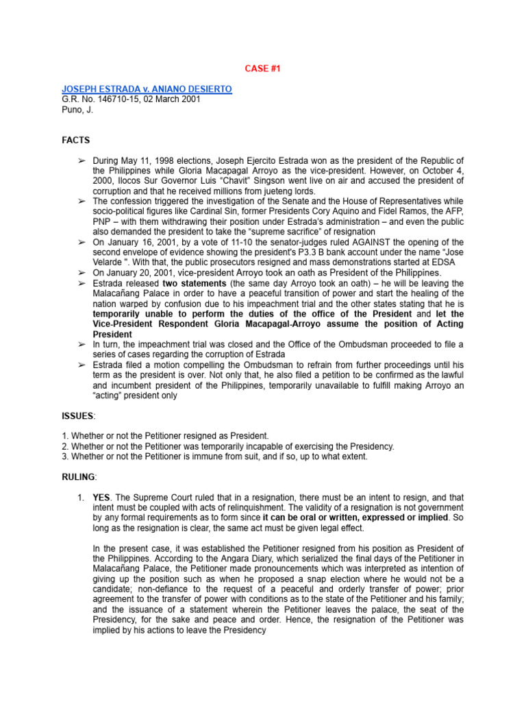 Consti 1 - Cases 1 To 8 | PDF | Initiative | Constitutional Amendment