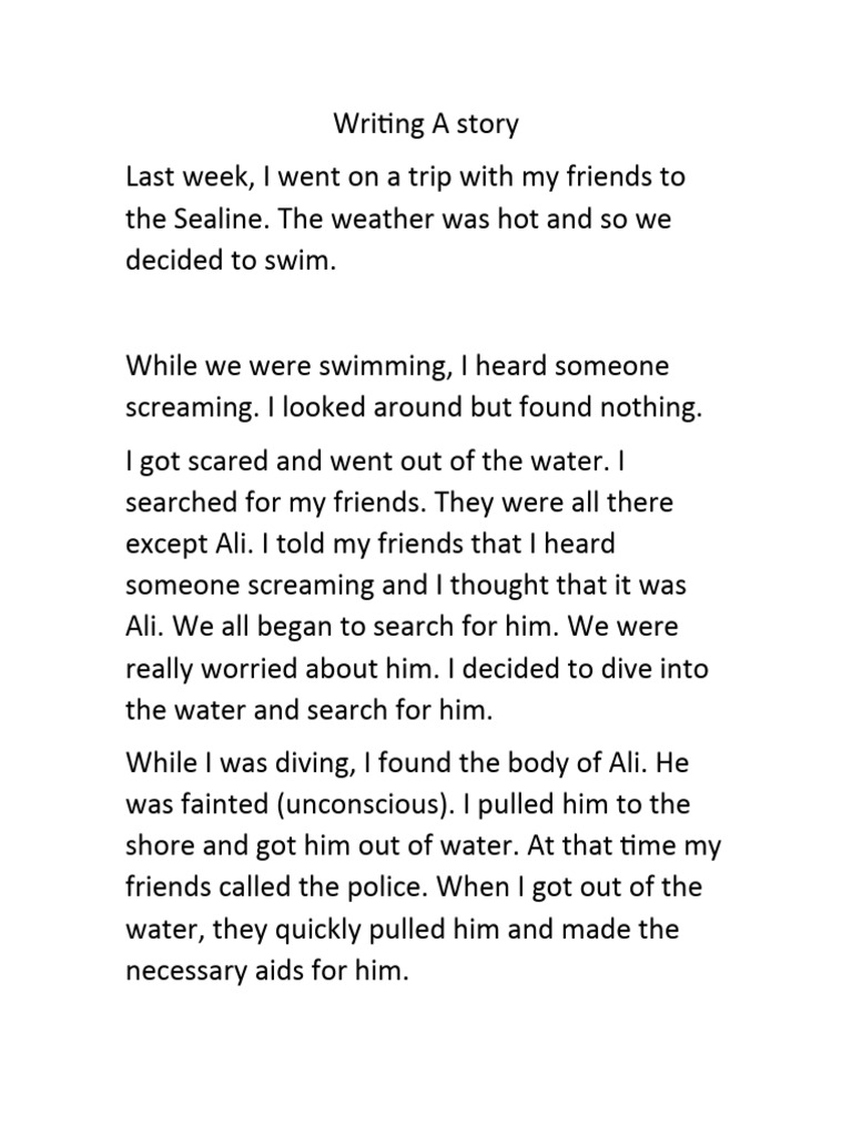 G10-Writing A Story | PDF