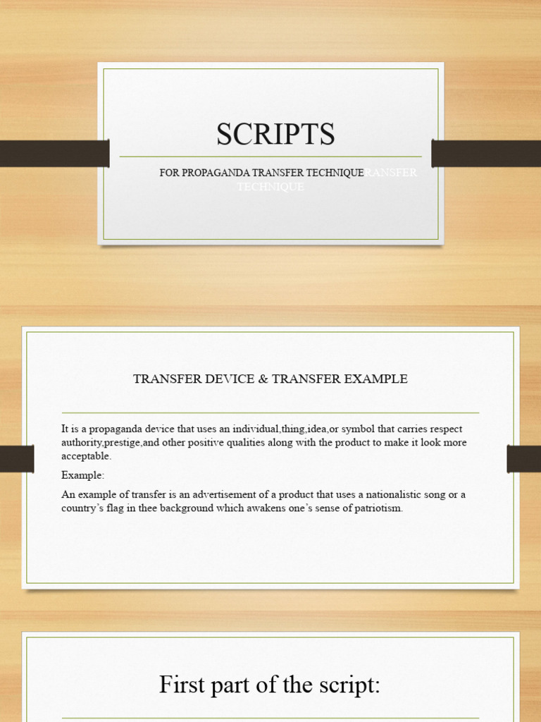 Scripts For English | PDF