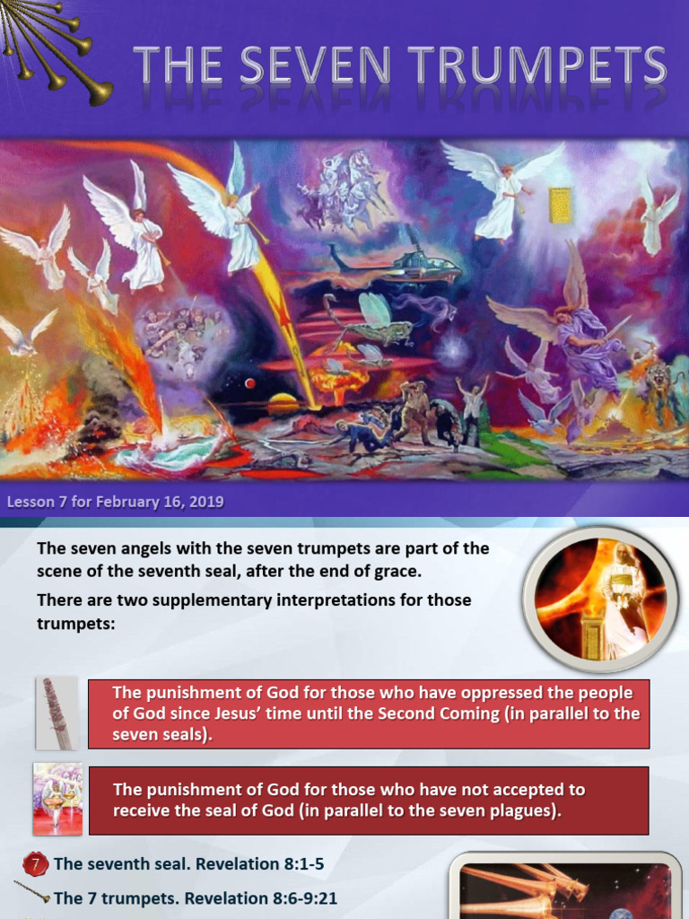 The Seven Trumpets | PDF | Prophecy | Angel