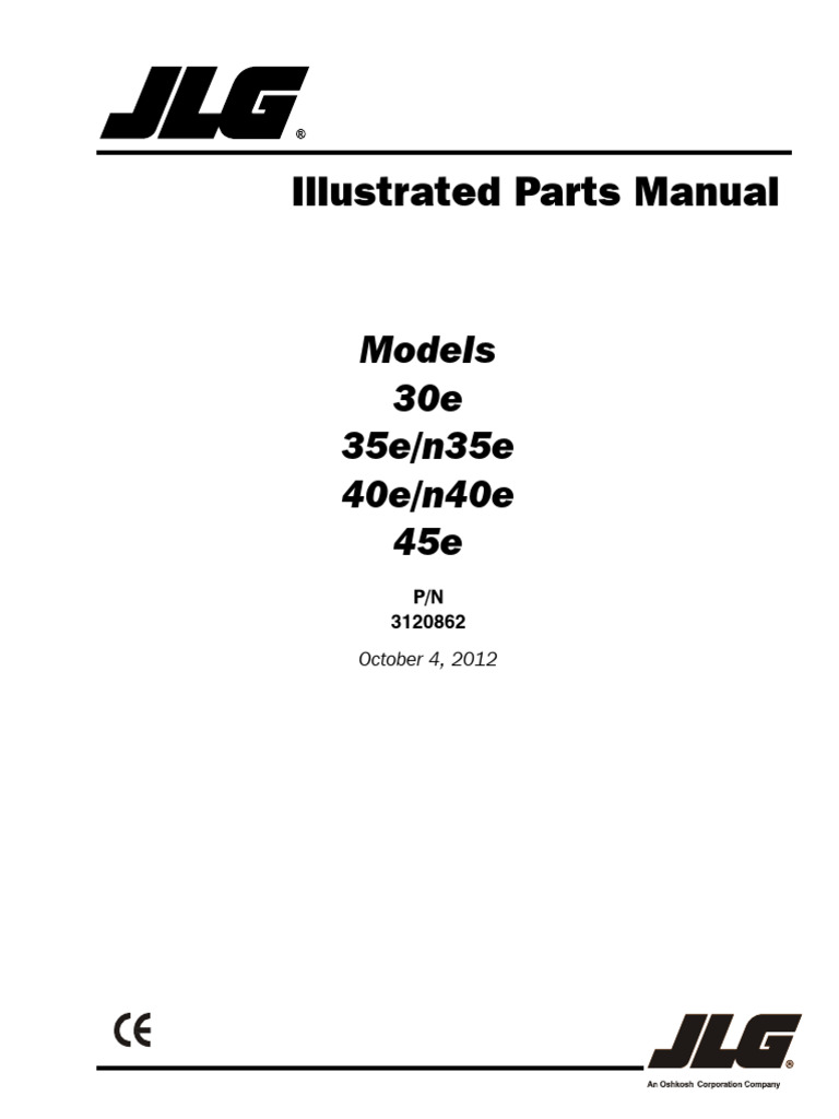 JLG Parts | PDF | Axle | Vehicles