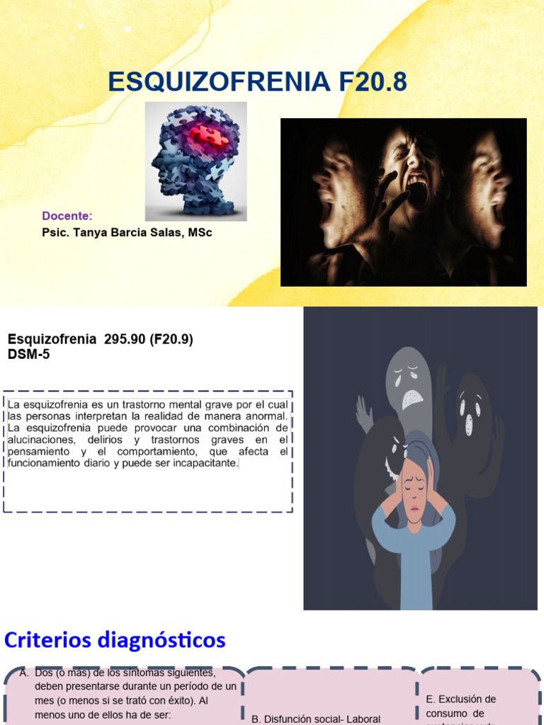 ESQUIZOFRENIA | PDF | Esquizofrenia | Psicosis