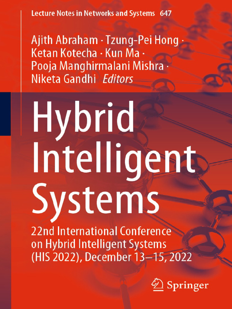 Hybrid Intelligent Systems - 22n - Ajith Abraham | PDF | Information | Machine Learning