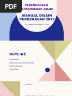BAGIAN 1 MDP 2024, Desain Perkerasan Jalan Baru | PDF