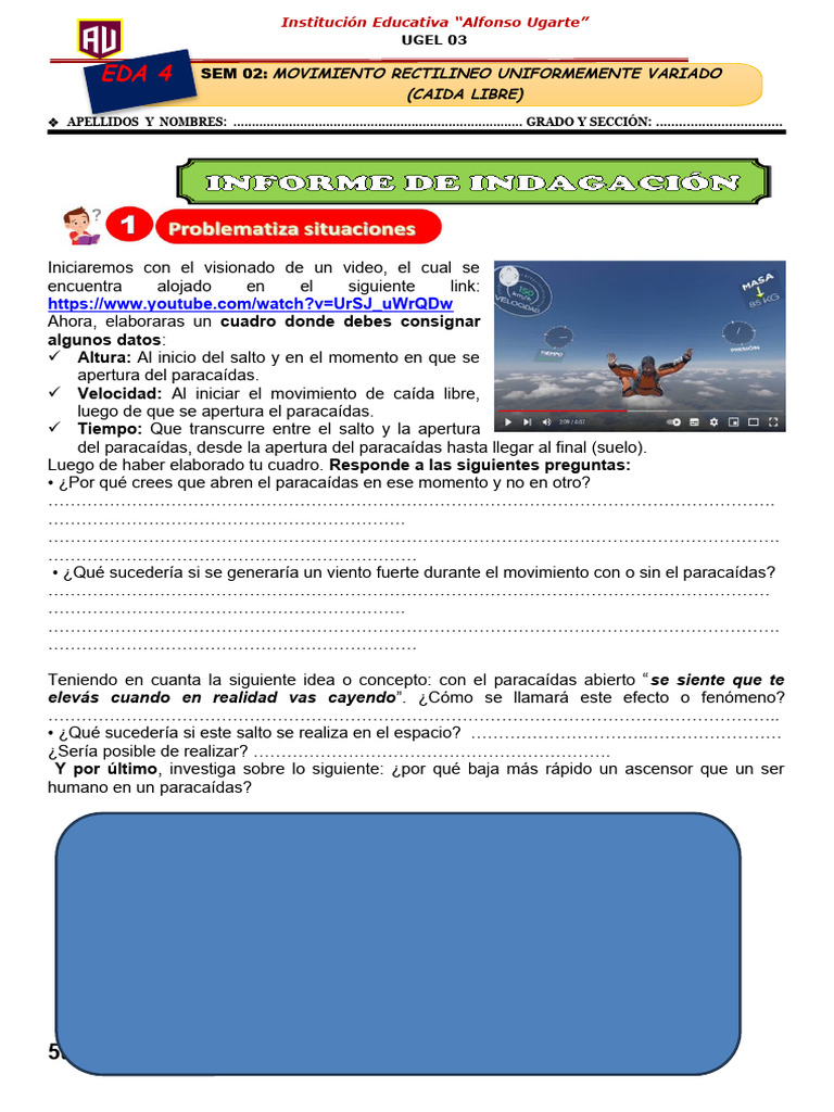 Ficha de Trabajo Remoto - Eda 4 - Sem2 | PDF | Hogar, jardinería y bricolaje | Historia