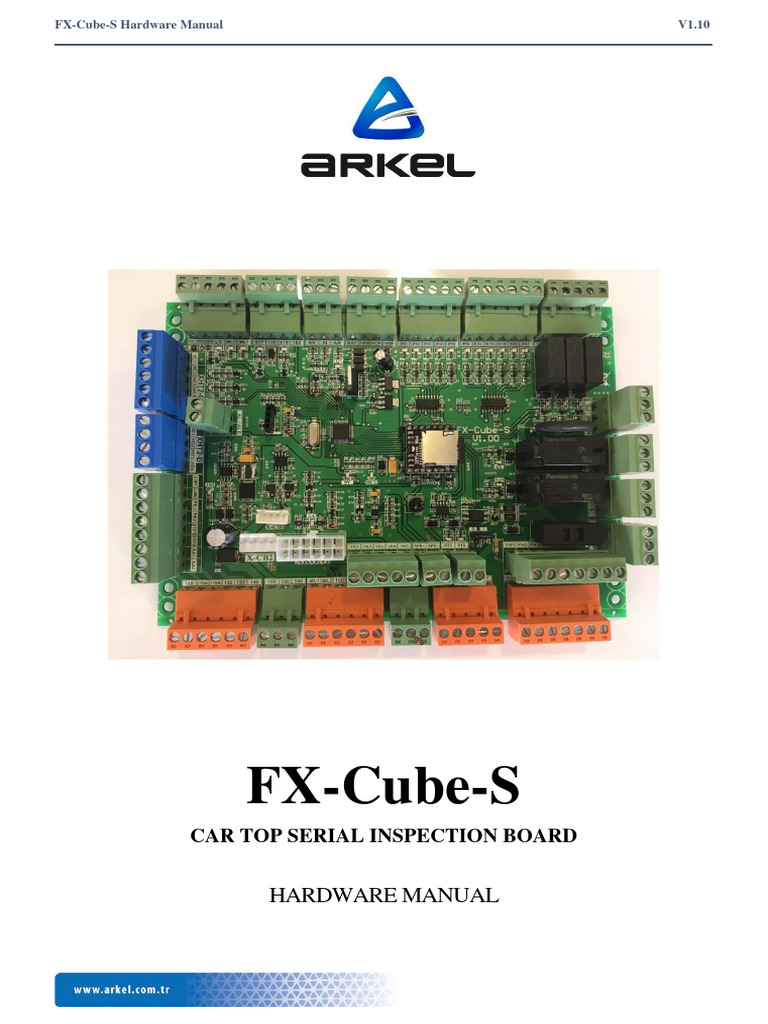 FX Cube S Hardware Manual.V110.En | PDF | Relay | Switch