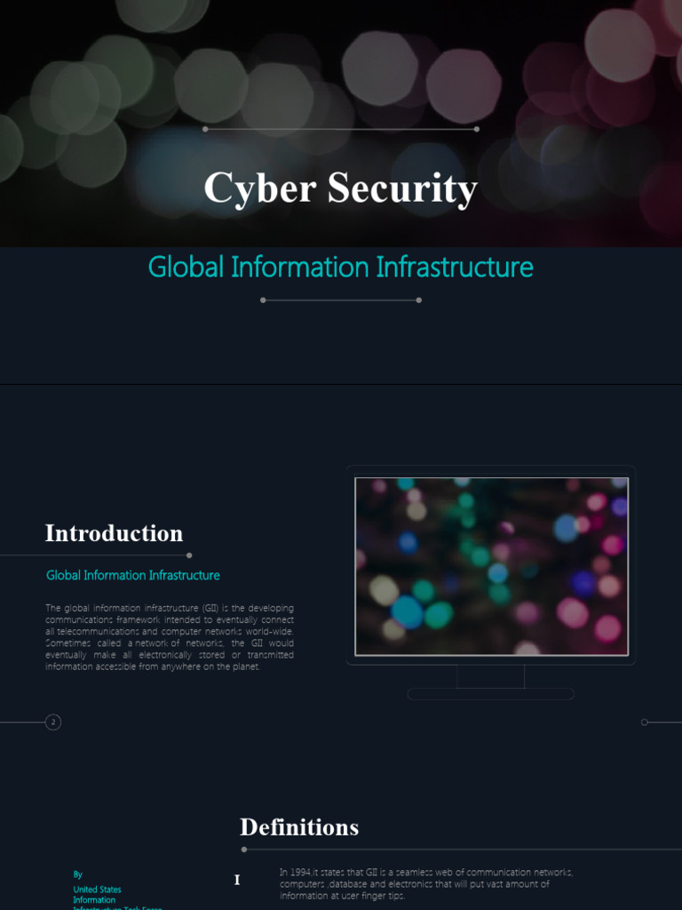 Cyber Security Global Information Infrastructure | PDF | Computer ...