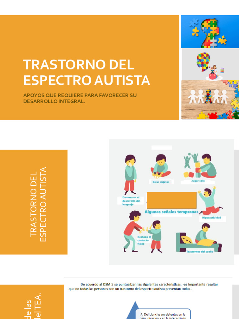 Trastorno Del Espectro Autista | PDF | Espectro autista | Sicología