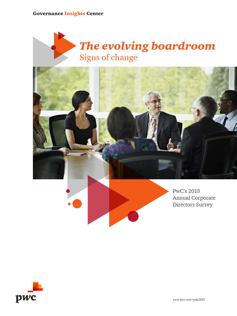 PWC 2018 Annual Corporate Directors Survey | PDF | Diversity (Business ...