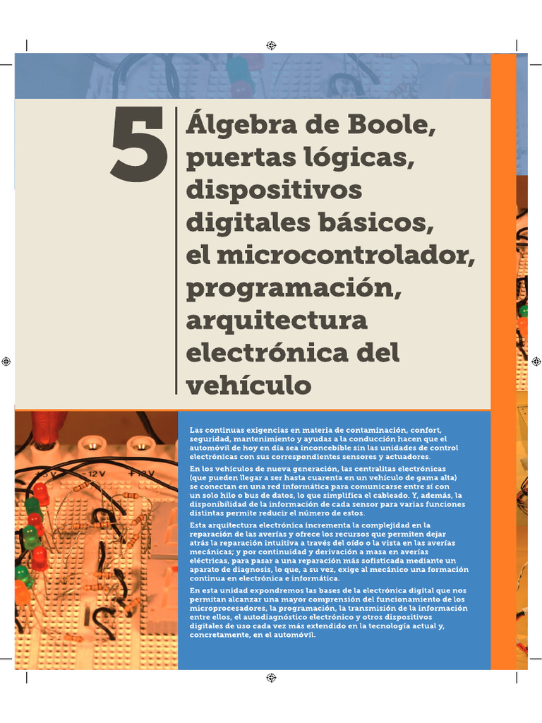 Álgebra de Boole y Puertas Lógica | PDF