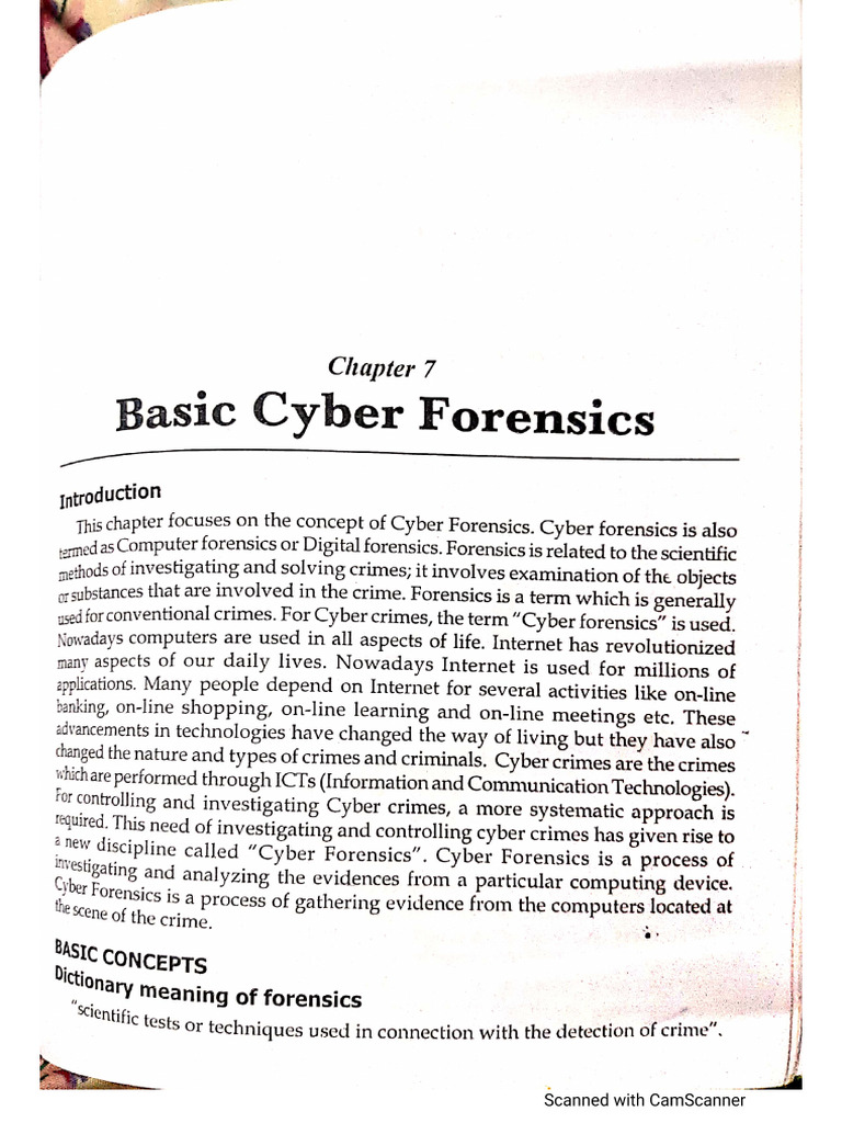 Cyber Forensics | PDF