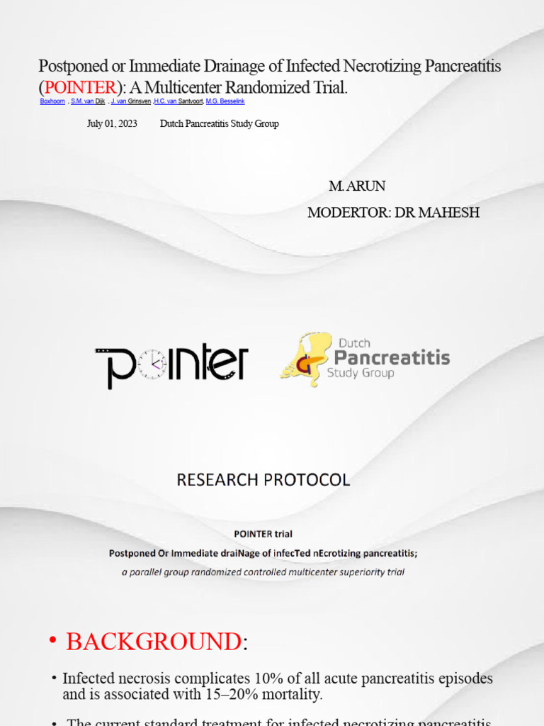 Pointer Trial Long Term Final | PDF | Necrosis | Human Diseases And ...