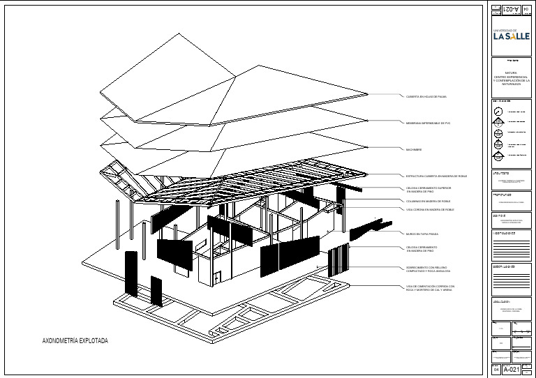 21.axonometría Explotada 1 | PDF | Ingeniería estructural ...