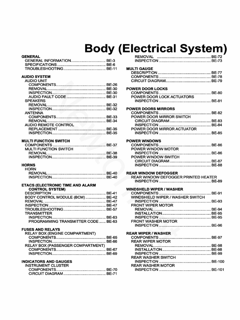 Newtonnet: Body (Electrical System) | PDF | Fuse (Electrical) | Electrical Connector